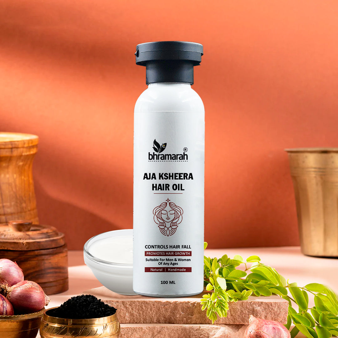 Aja ksheera Hair Oil – Bhramarah