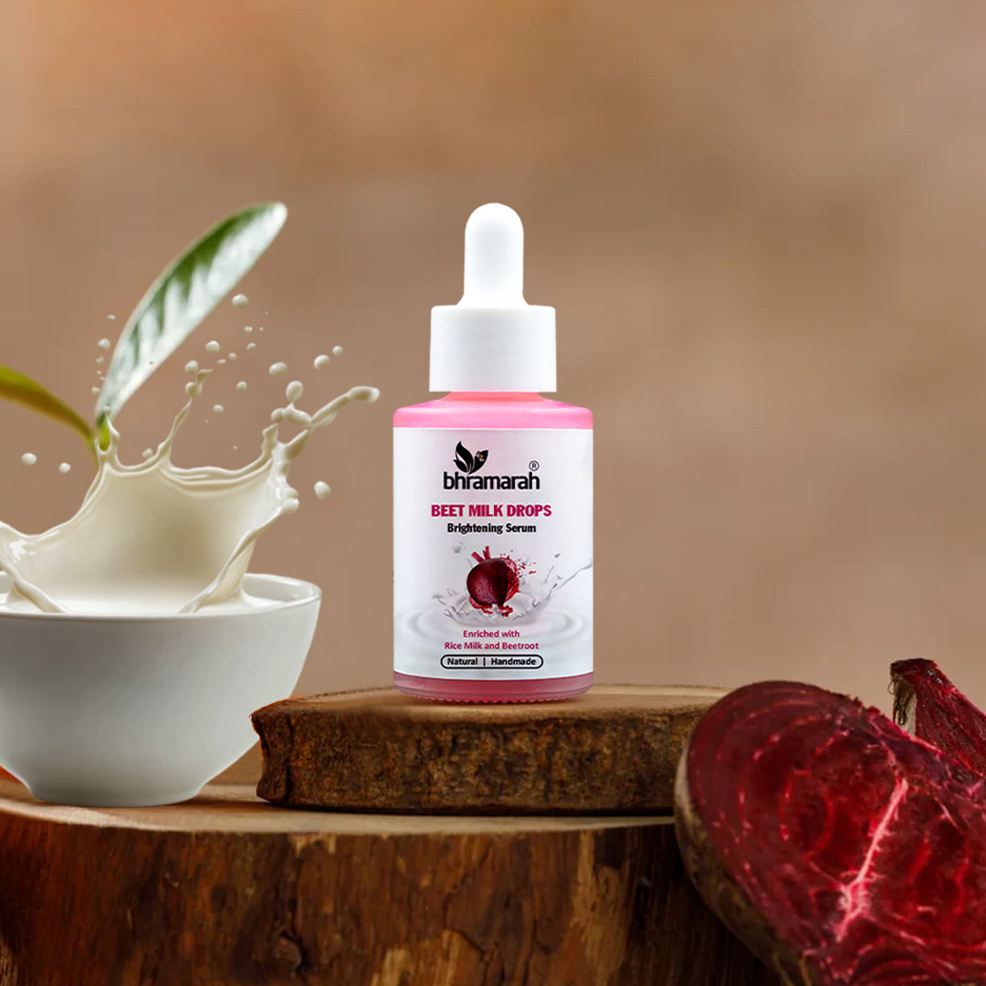 Beet Milk Drops Brightening Serum – Bhramarah