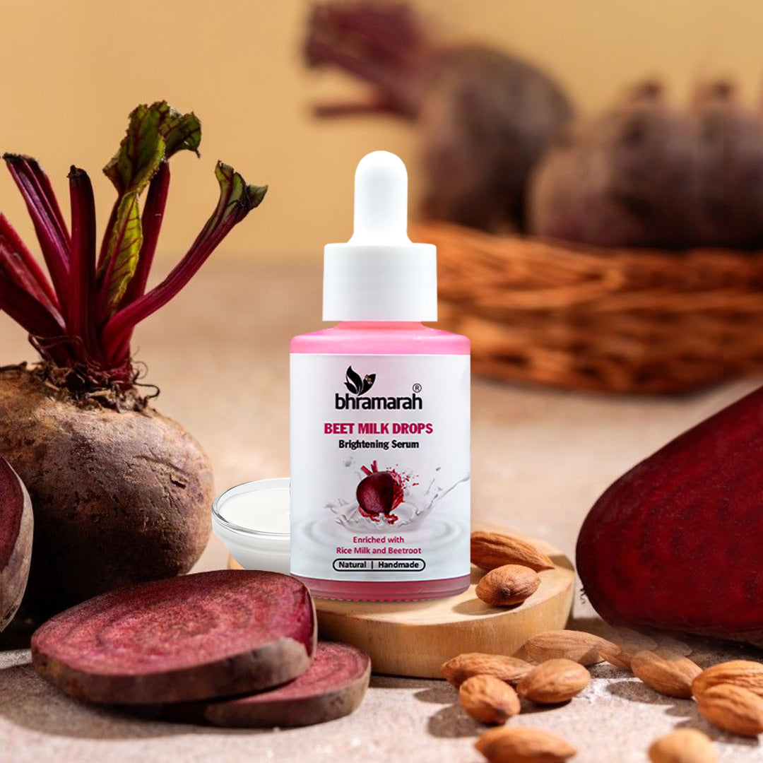 Beet Milk Drops Brightening Serum – Bhramarah