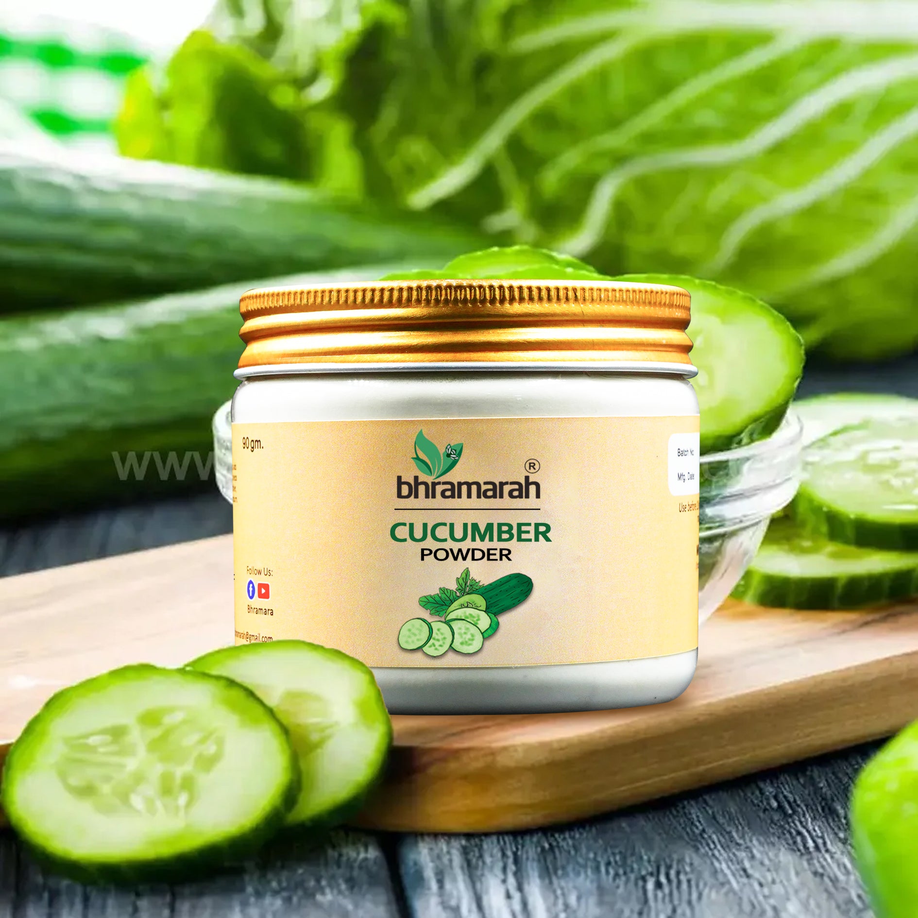 CUCUMBER POWDER (90 GM) – Bhramarah