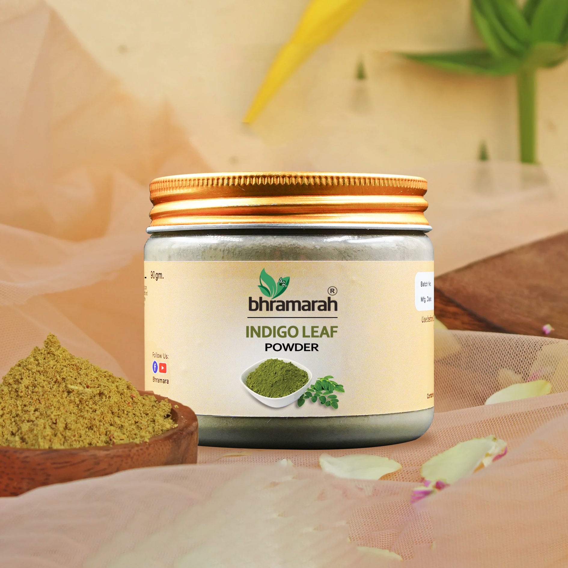 INDIGO LEAF POWDER (90 GRAM) – Bhramarah