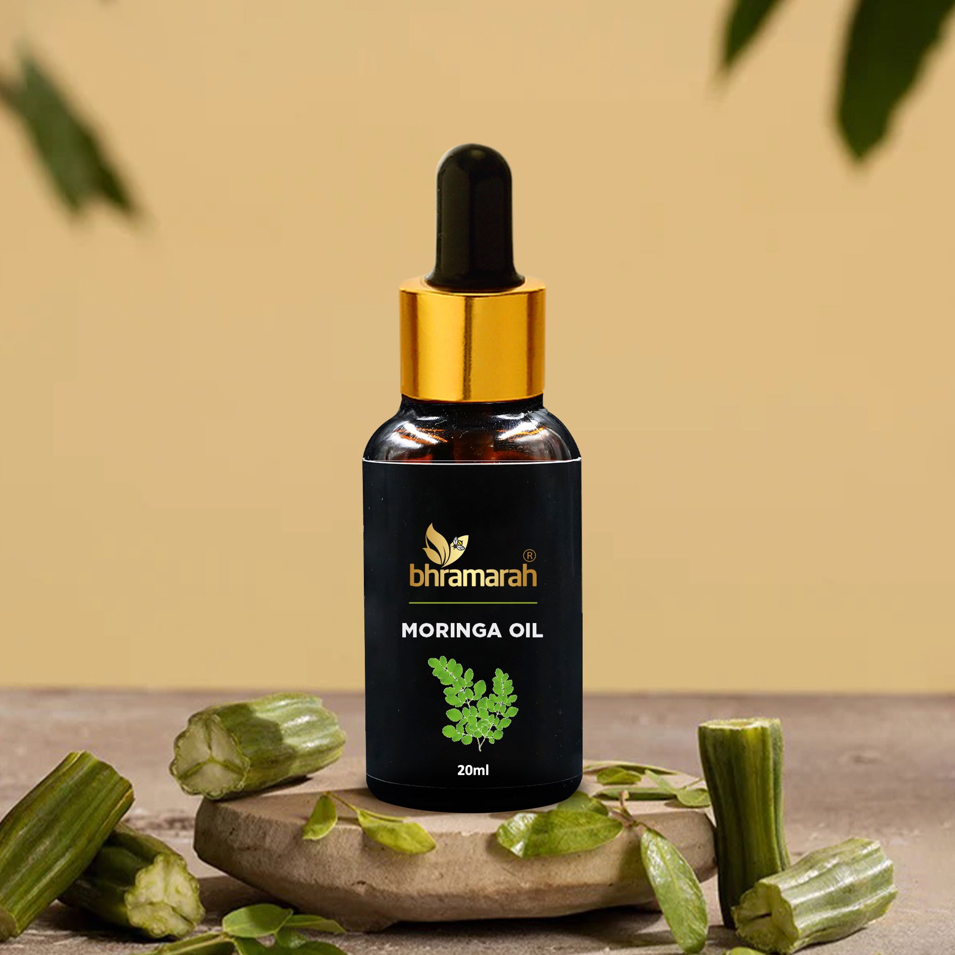 ORGANIC MORINGA OIL (COLD PRESSED)-30 ML – Bhramarah