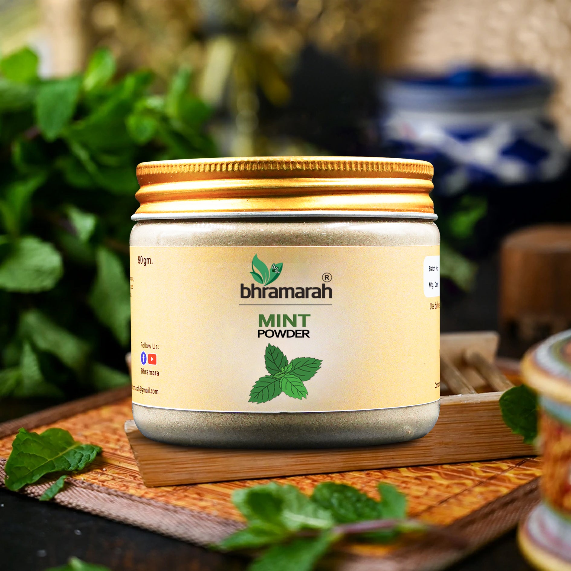 MINT POWDER (90 GM) – Bhramarah