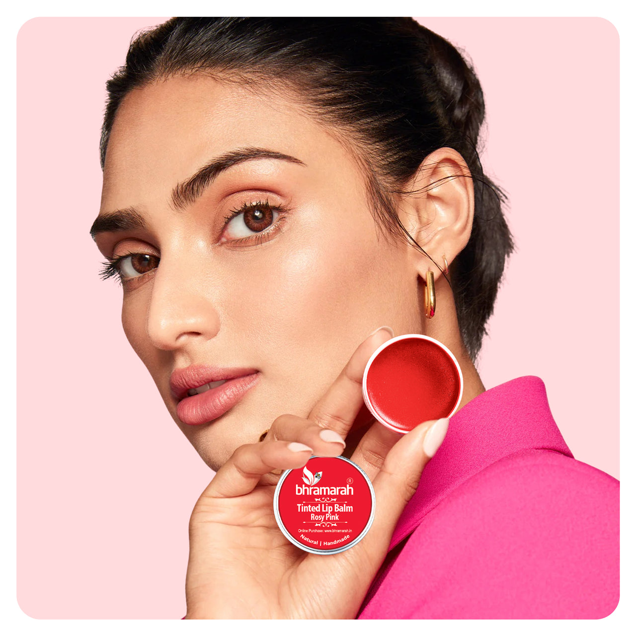 Tinted Lip Balm (Color : Rosy Pink) – Bhramarah