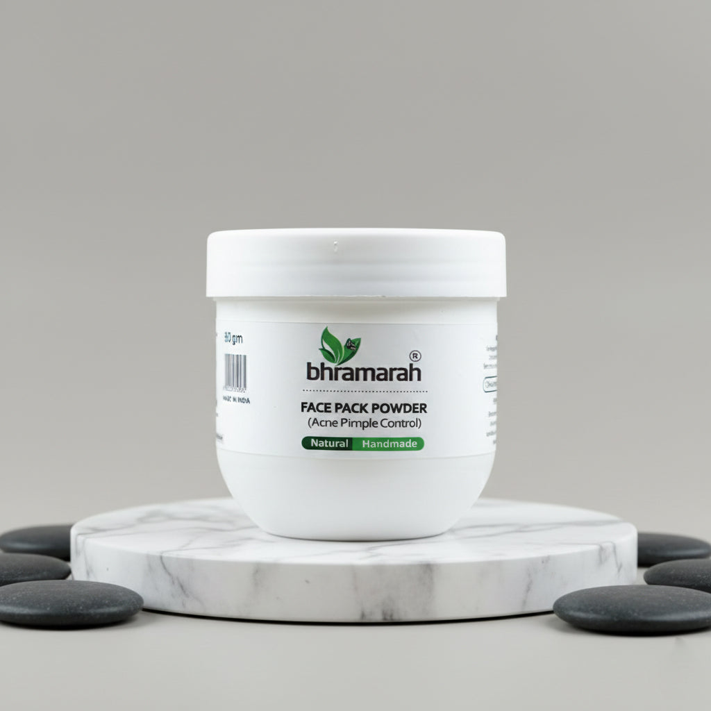 Face Pack Powder For Acne Pimple Control – Bhramarah